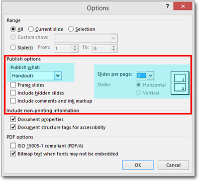 2-Up PDF Printout of PowerPoint Slides - The PowerPoint Blog