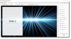 Use a PDF for a Slide Show - The PowerPoint Blog