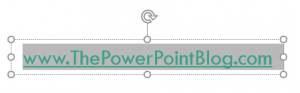 Turn Off Text Hyperlink Color - The PowerPoint Blog
