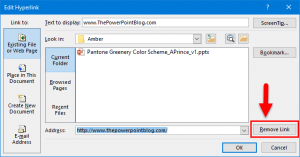Turn Off Text Hyperlink Color - The PowerPoint Blog