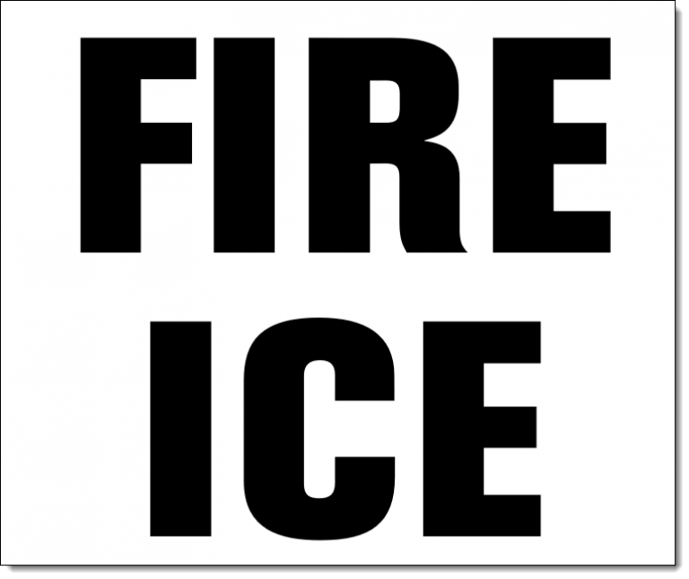 Fire & Ice Text (Gradient) - The PowerPoint Blog