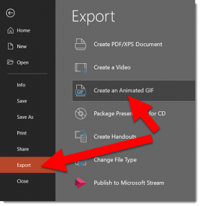 Create Animated .GIFs in PowerPoint! - The PowerPoint Blog