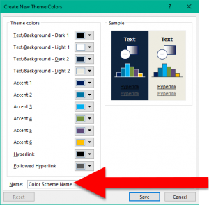How to Save and Name a Custom Color Theme in PowerPoint - The ...