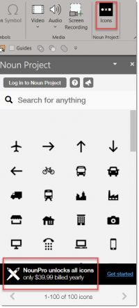 Noun Project PowerPoint Add-in Does .SVG Images! - The PowerPoint Blog