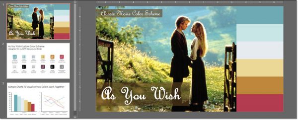 PowerPoint Custom Color Schemes and “Princess Bride” - The PowerPoint Blog