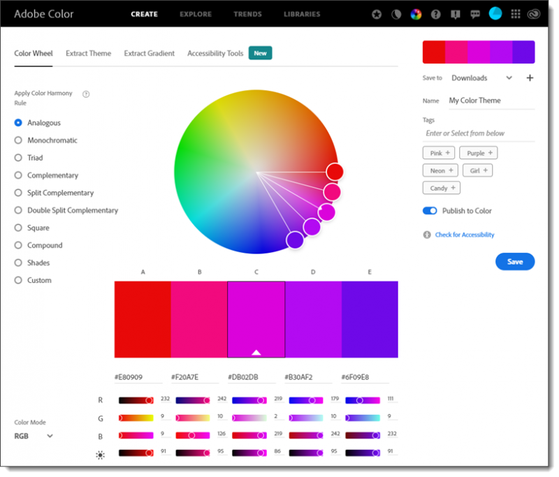 Adobe Color Wheel – A Color Scheme Shortcut! - The PowerPoint Blog