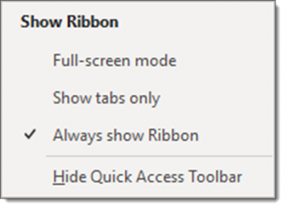 The Office Toolbar - New - Collapse and Expand Options - The PowerPoint ...