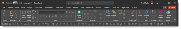 The Office Toolbar - New - Collapse and Expand Options - The PowerPoint ...