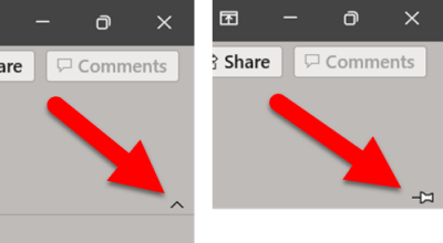 Collapse/Expand PowerPoint's Toolbar - the Legacy Buttons - The ...