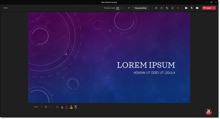 Teams - Customize the Teams Presenter View Layout - The PowerPoint Blog