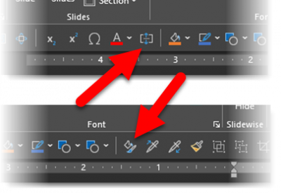 Format Shape and Format Text on the QAT - The PowerPoint Blog