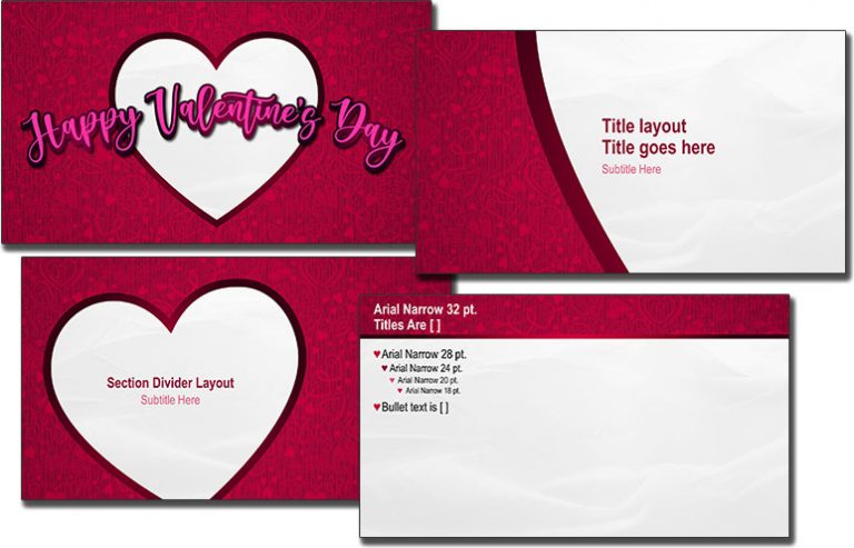 Happy Valentine's Day - Free PowerPoint Template! - The PowerPoint Blog
