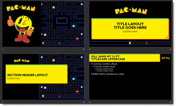 The Ultimate Classic: Pac-Man! - The PowerPoint Blog