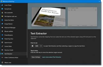 MS PowerToys - Text Extractor - The PowerPoint Blog