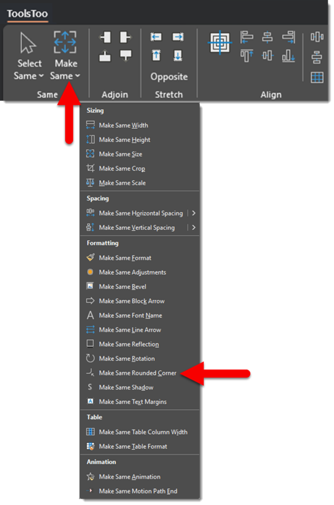 Make PowerPoint Rounded Corners the Same! - The PowerPoint Blog