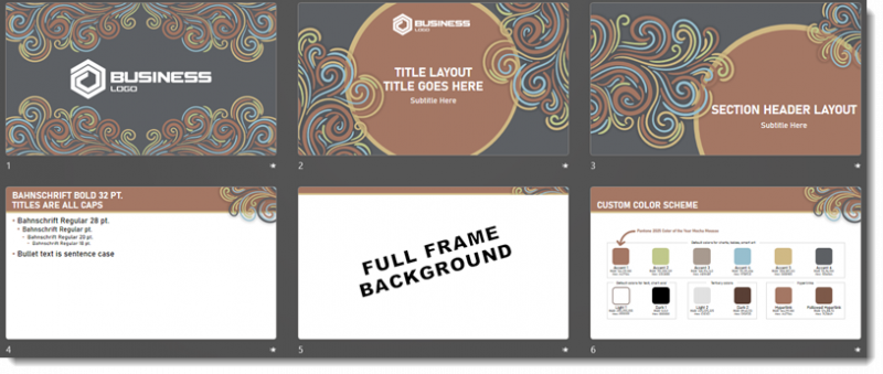 2 FREE PowerPoint Templates - Inspired By the Pantone 2025 Color of the ...