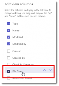 Add File Size to Teams - The PowerPoint Blog