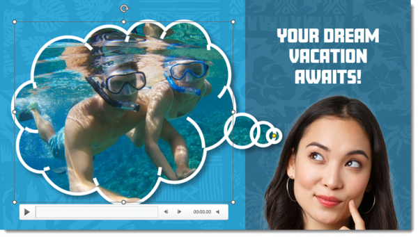 PowerPoint Video in a Custom Shape! - The PowerPoint Blog