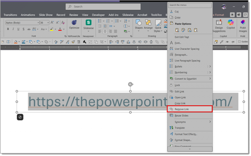 PowerPoint Hyperlink Underlines Are NOT the Same as Text Underlines ...