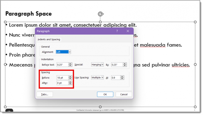 Do This - Not That: Paragraph Space vs. Extra Line - The PowerPoint Blog
