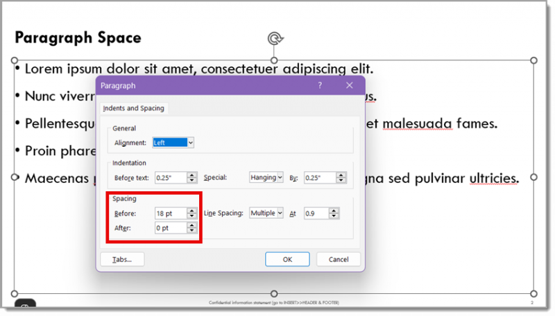 Do This - Not That: Paragraph Space vs. Extra Line - The PowerPoint Blog