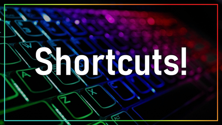 A Look Back to Speed Editing with Keyboard Text Selection Shortcuts ...
