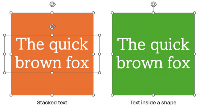 Do This, Not This: Put PowerPoint Text In The Shape - The PowerPoint Blog