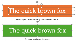 Do This, Not This: Put PowerPoint Text In The Shape - The PowerPoint Blog