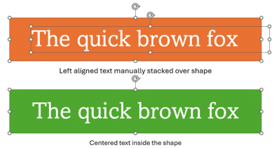 Do This, Not This: Put PowerPoint Text In The Shape - The PowerPoint Blog