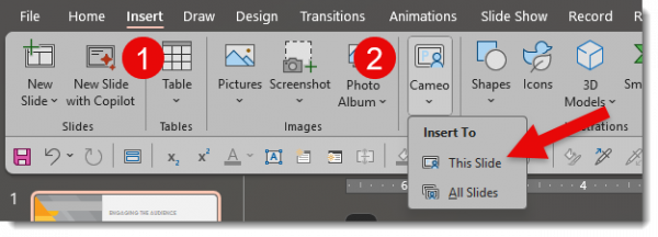 Add Live Camera to Slides - The PowerPoint Blog