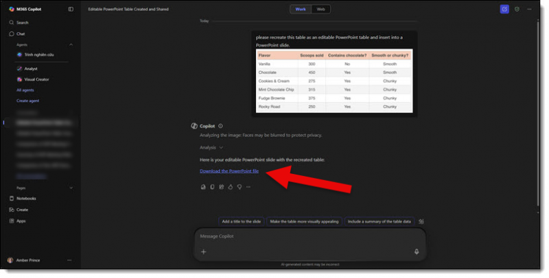 Use Copilot to Create an Editable PowerPoint Table! - The PowerPoint Blog